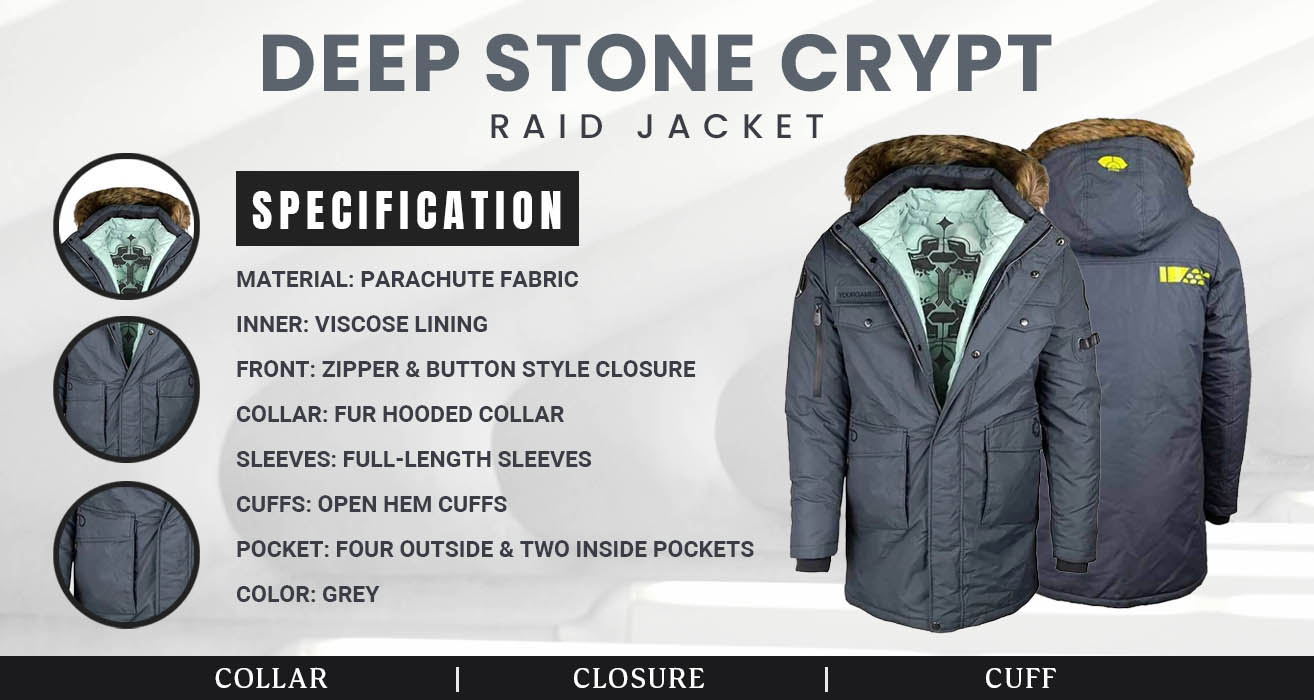 Destiny 2 Beyond Light Deep Stone Crypt Raid Jacket | Texas Jackets