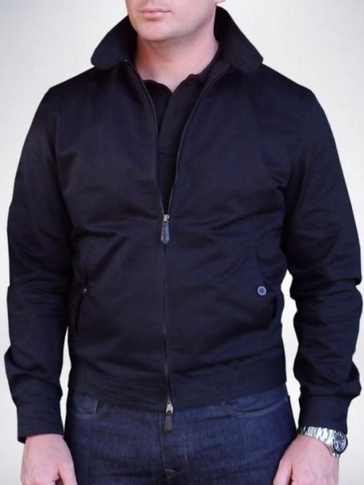 James Bond Quantum Of Solace Black Jacket - Texas Jackets