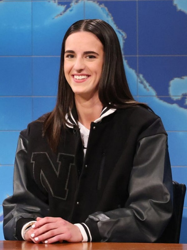 Caitlin Clark SNL Letterman Jacket | For Sale