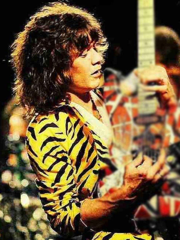 Eddie Van Halen Yellow Tiger Jacket